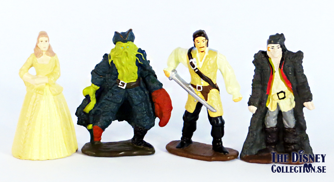 Pirates of the Caribbean: Dead Man’s Chest – Zizzle PVC Mini Figure Set