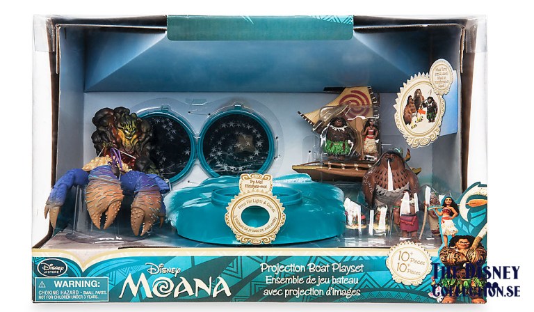 Moana/Vaiana – Disneystore Projection Boat Playset